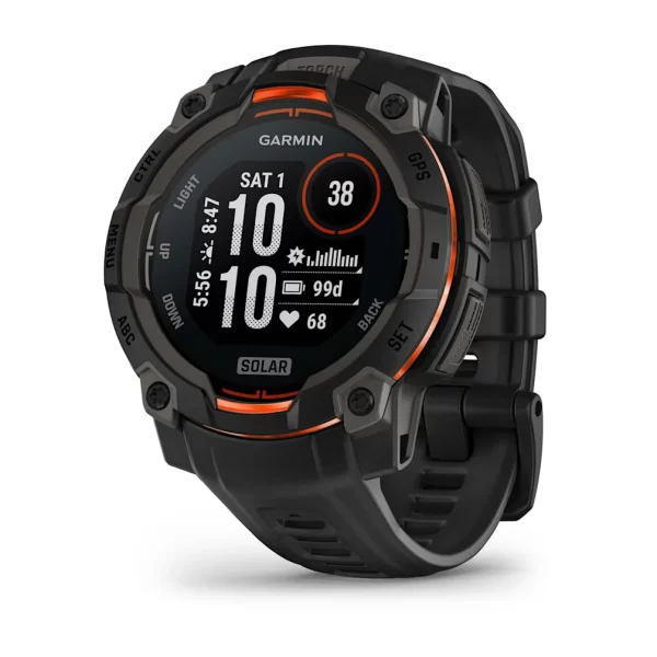 GARMIN INSTINCT 3 SOLAR – GPS MULTIDEPORTE, CARGA SOLAR - Mundo Smart